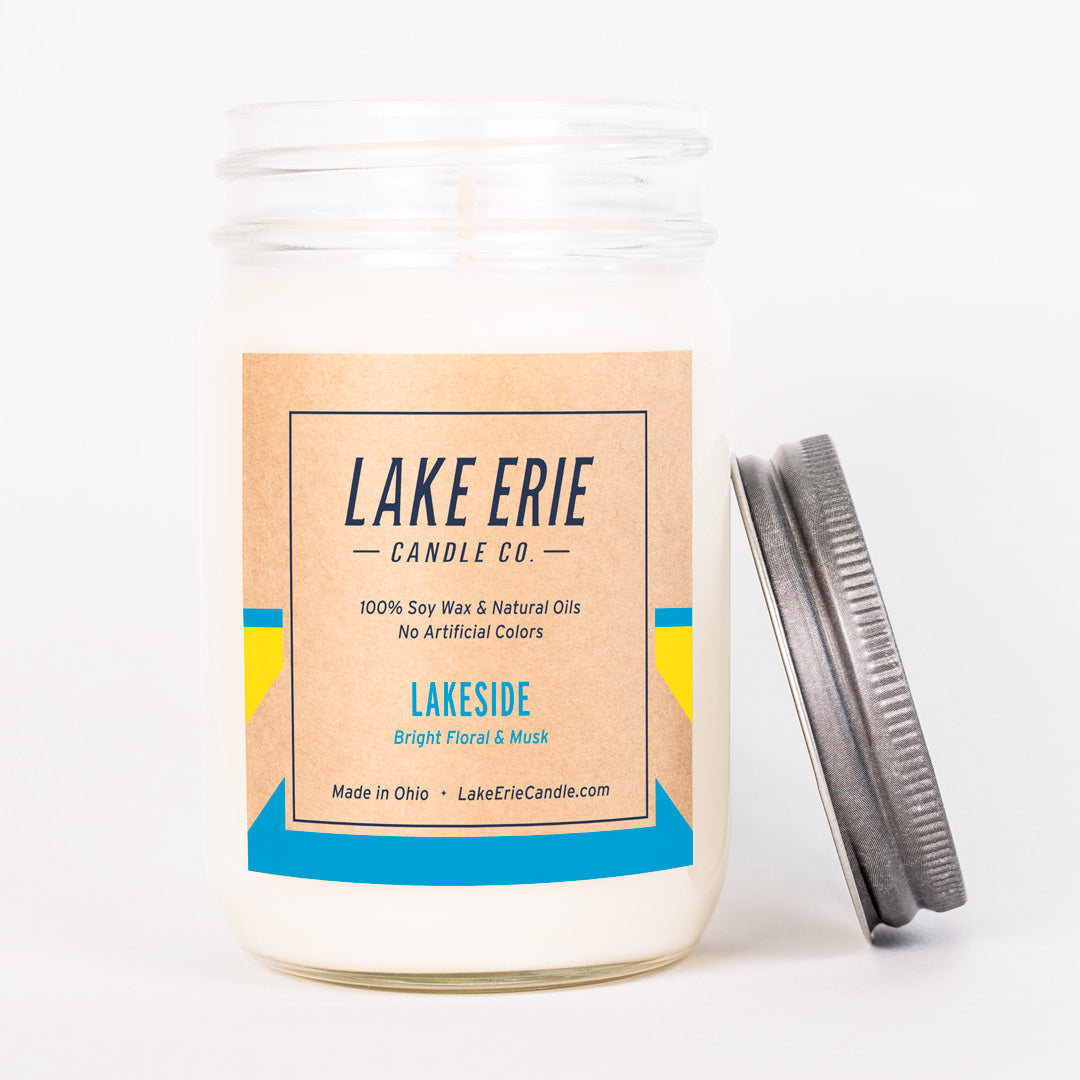 Lakeside - Candle - 12oz Jar – Lake Erie Candle Company